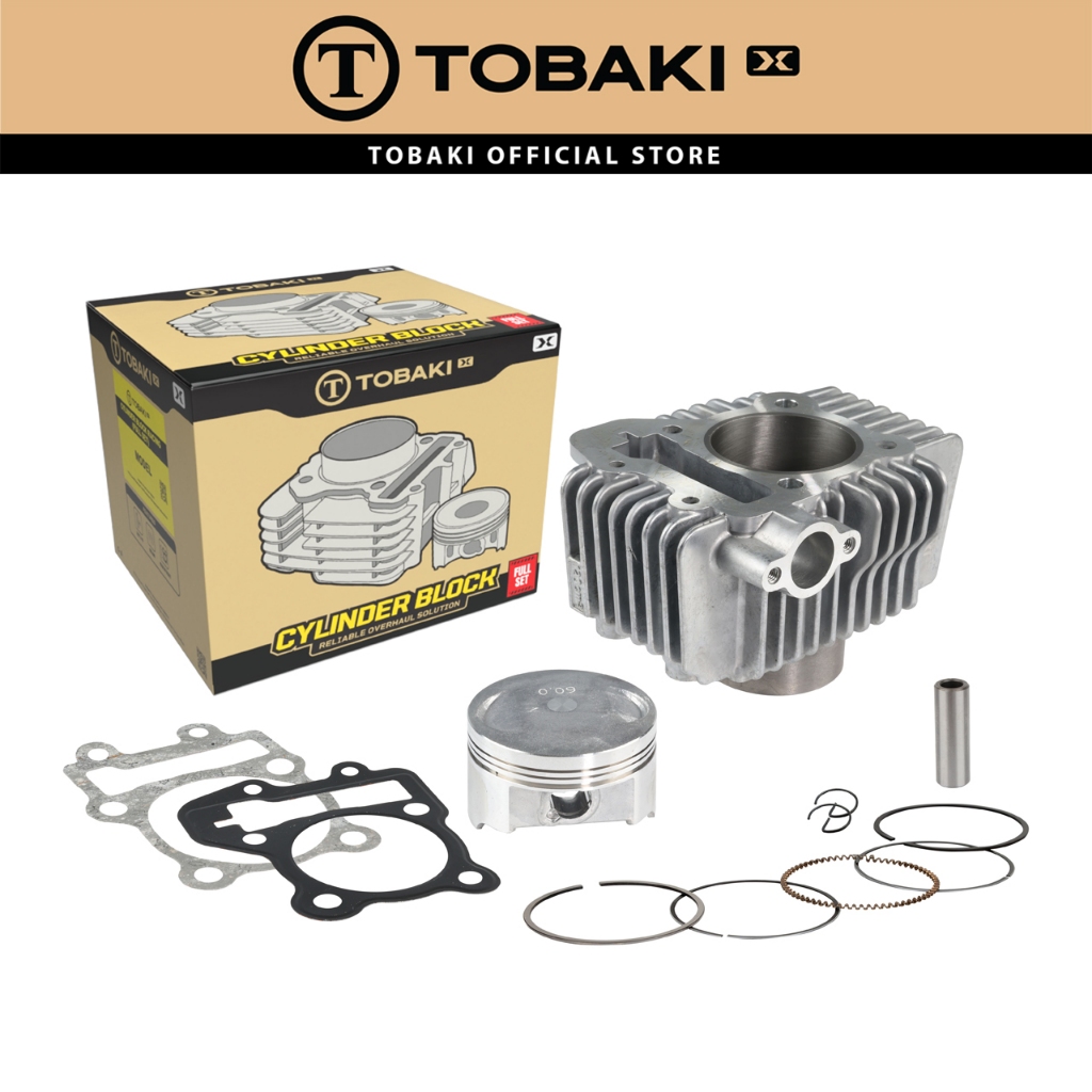 TOBAKI X RACING BLOCK+KGH SONIC PISTON (KIT SET) | Shopee Malaysia