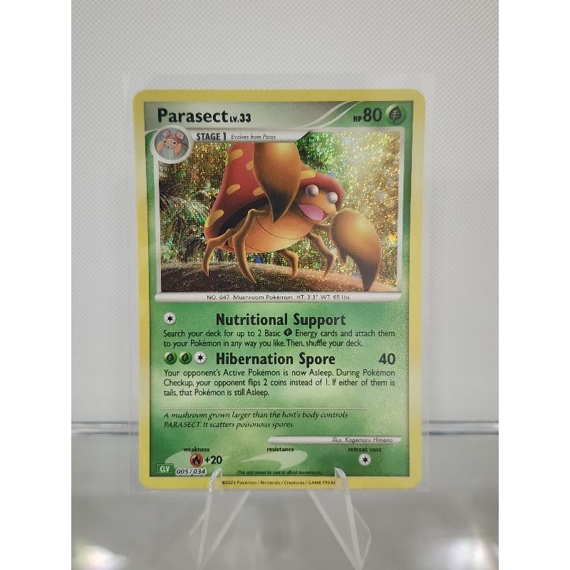 2023 Parasect Card (Rare Holo) | Shopee Malaysia