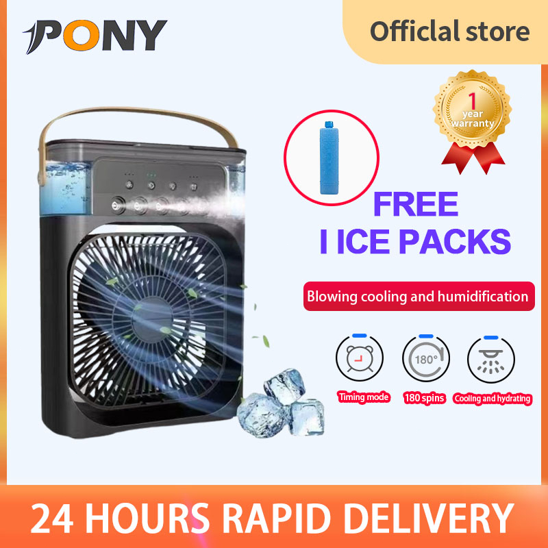 PONY-Portable air conditioner USB Fan air cooler Fan Aircond Humidifier ...