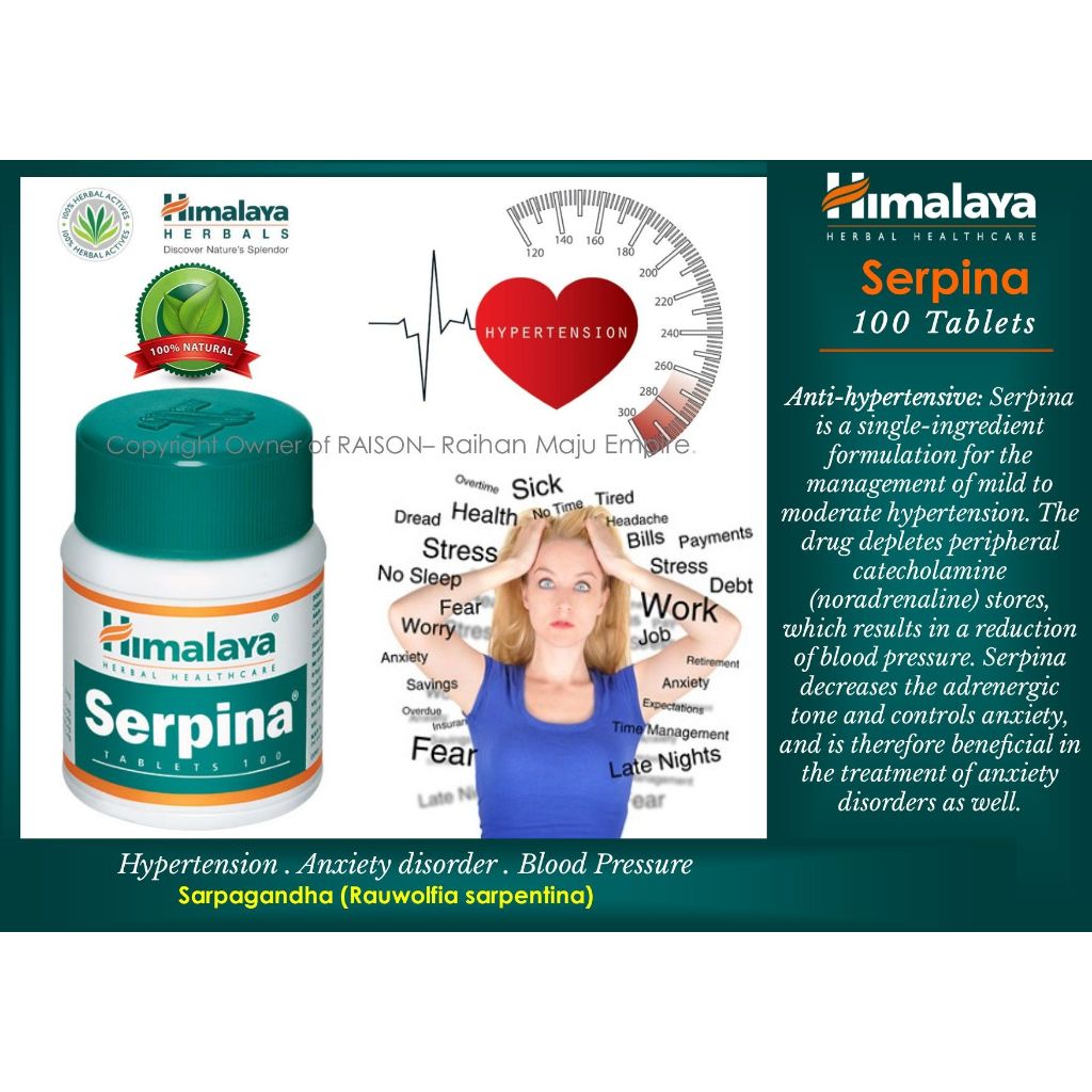 Himalaya Serpina 100 Tb | Shopee Malaysia