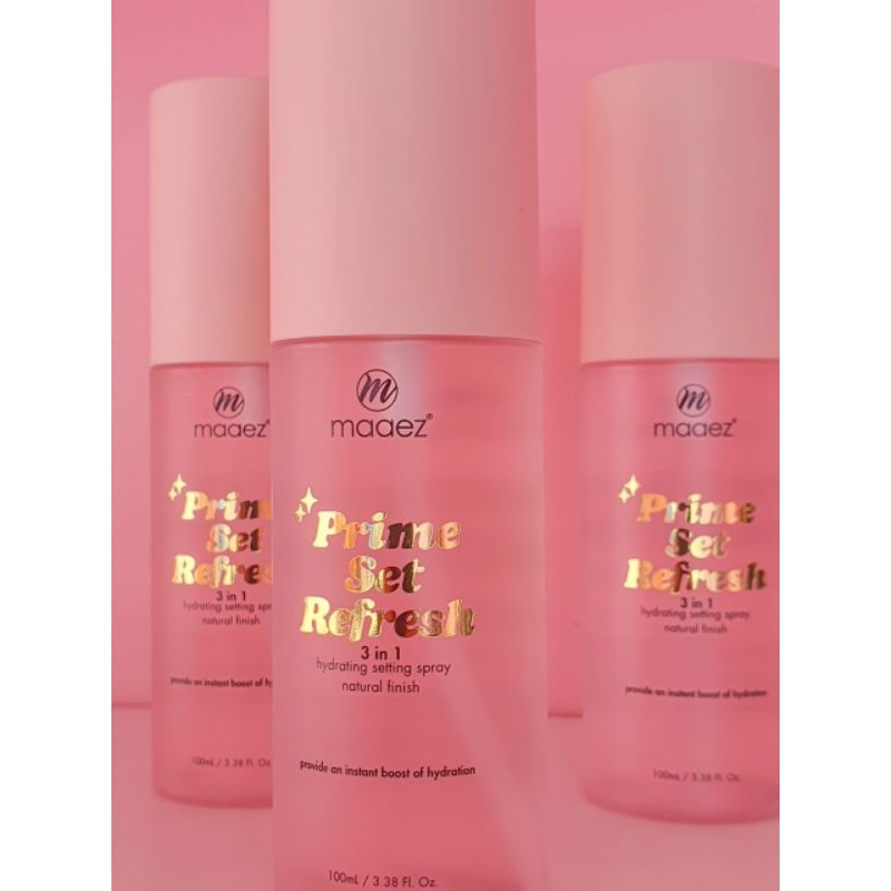 MAAEZ HYDRATING DEWY MATTE SETTING SPRAY ORIGINAL HQ 💯 | Shopee Malaysia