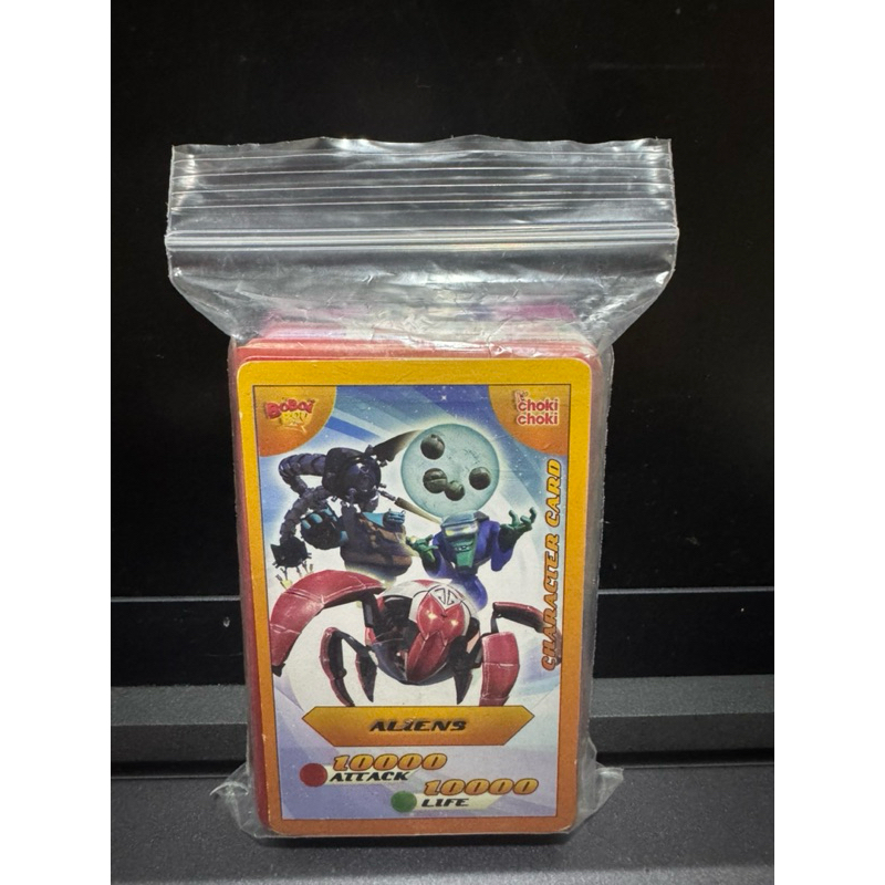 card choki choki boboiboy/boboiboy galaxy card/mechamato battlecard ...