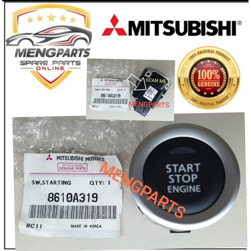 ORIGINAL MITSUBISHI ATTRAGE ASX MIRAGE TRITON XPANDER OUTLANDER PUSH ...