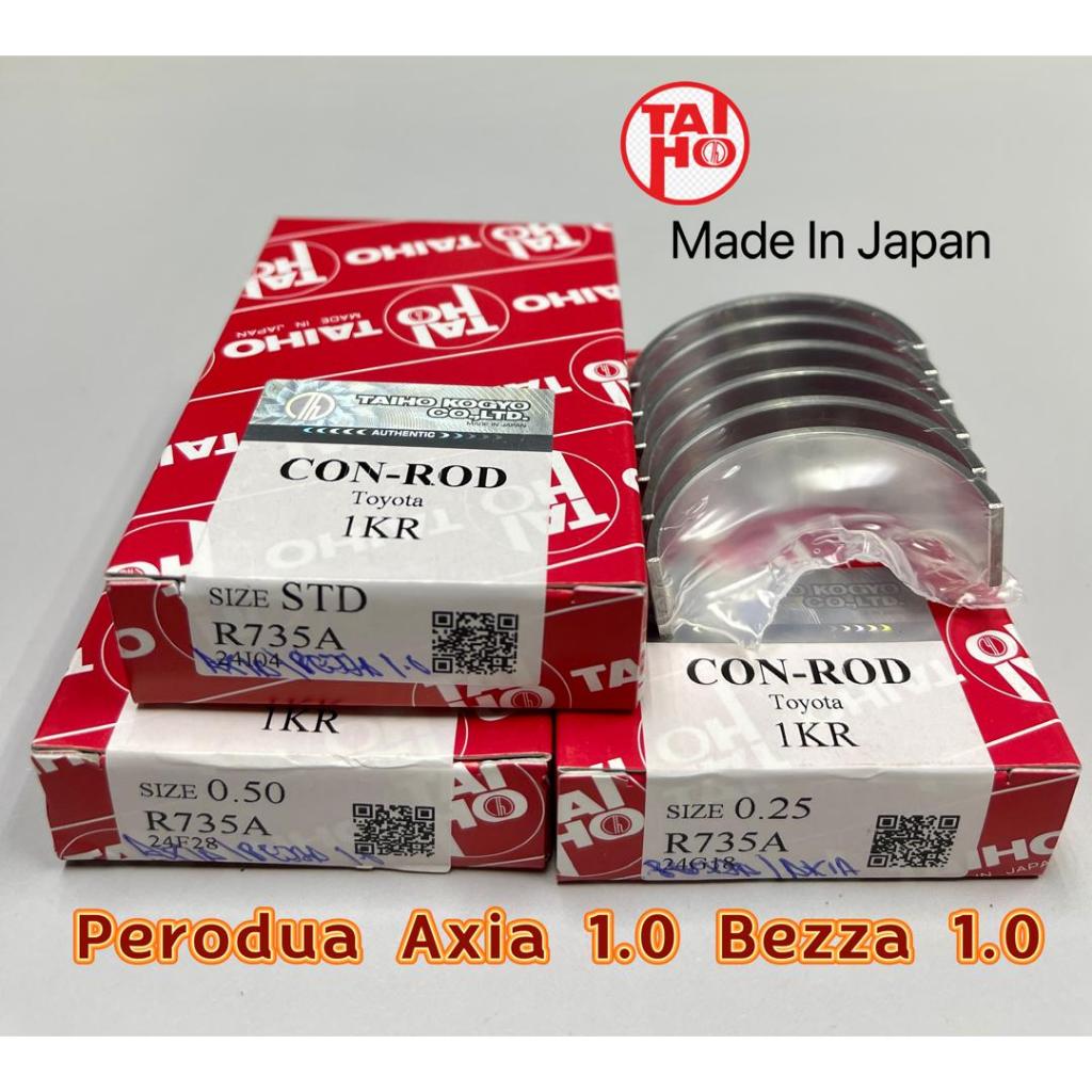 TAIHO ENGINE BEARING PERODUA AXIA 1.0 BEZZA 1.0 CON ROD BEARING STD/025 ...