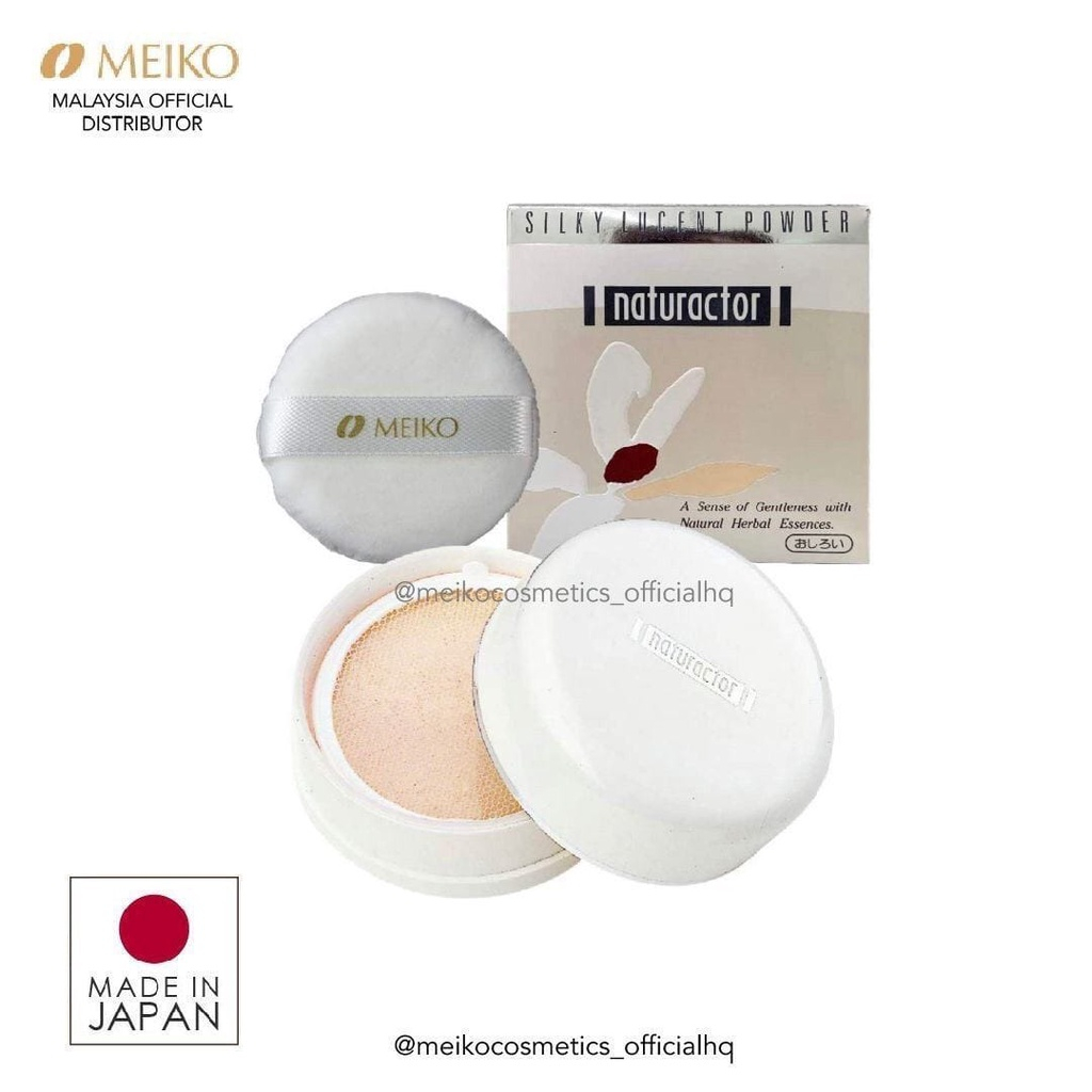 NATURACTOR Silky Lucent Powder (Loose Powder) 25g (ORIGINAL MEIKO JAPAN ...