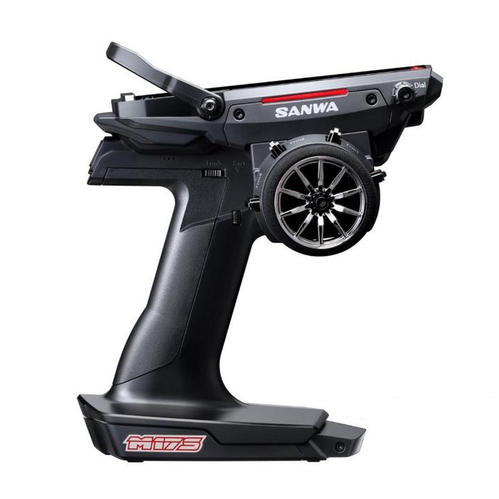 NEW !! Sanwa M17S 4-Channel 2.4GHz Radio System w/ RX-493i RX 101A32971A - FREE DECAL - newer ...
