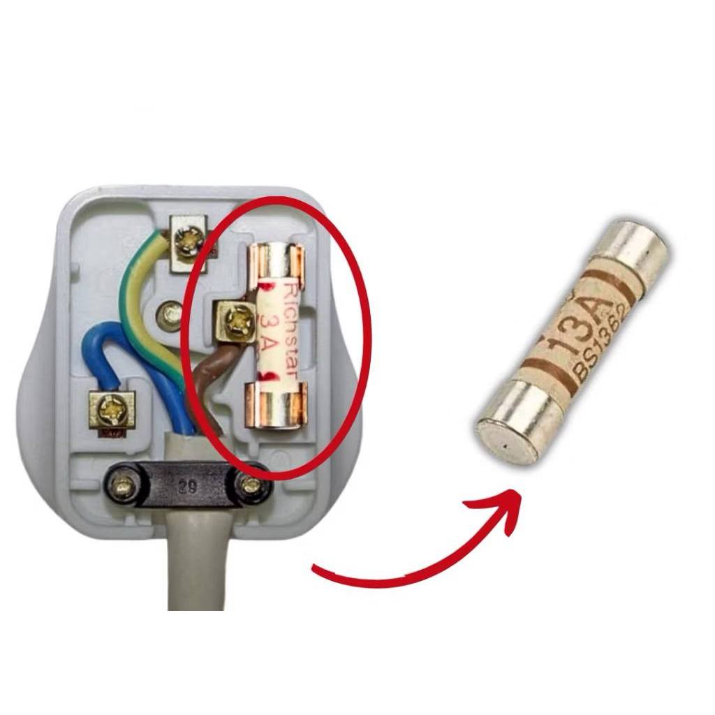 13A Top Fuse Ceramic Fuse Durable Domestic Fuses Plug Top Household ...