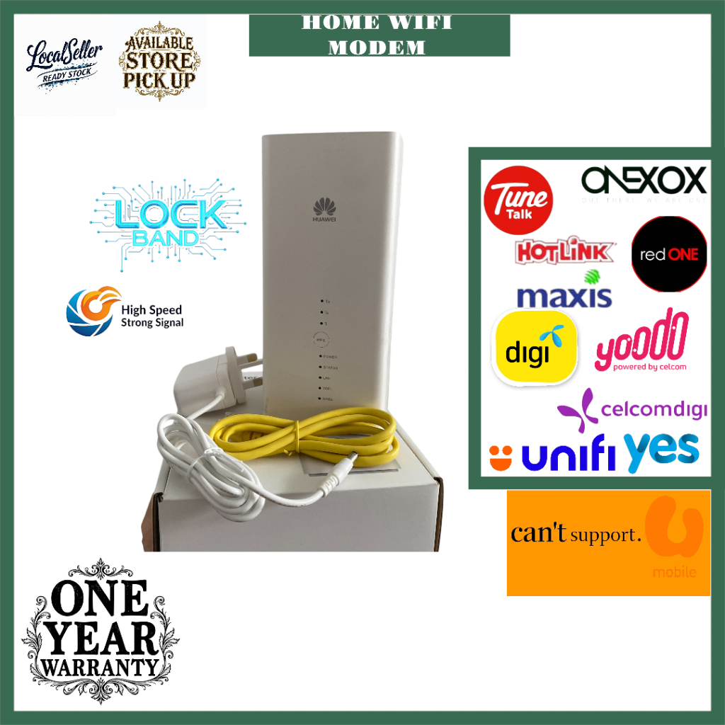 MOD WIFI Router Modem 100% NEW B618S-65D Lock Band Modified Support ...