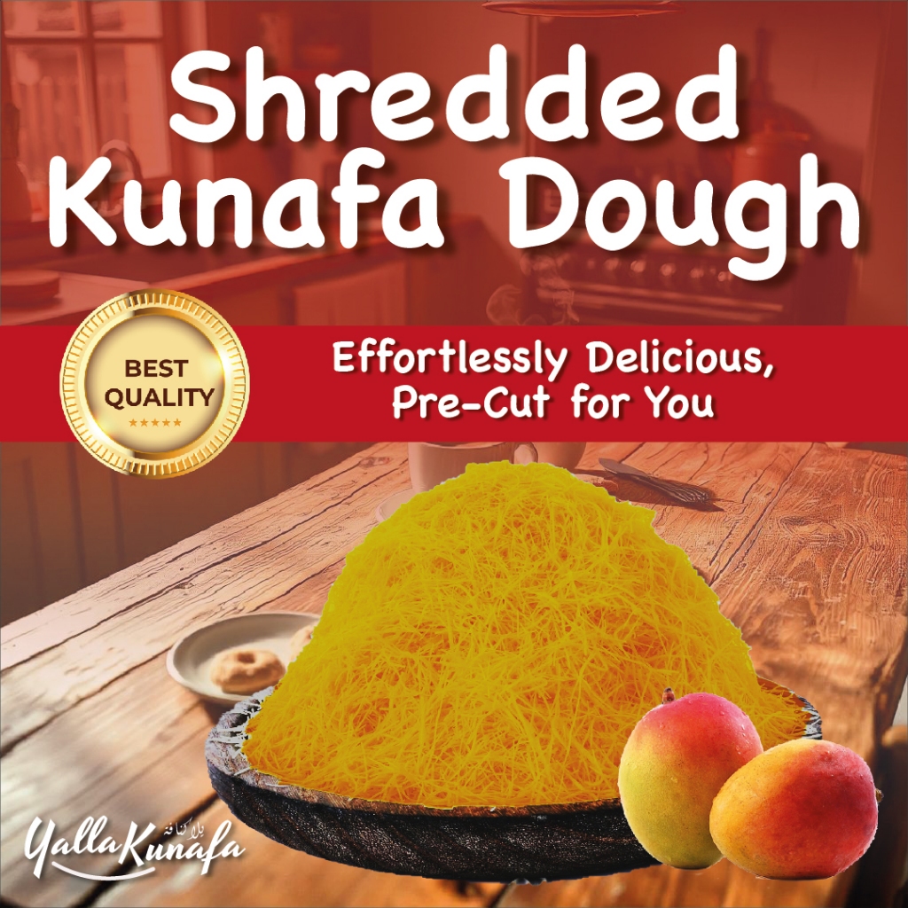 500g / 1 Kg Mango Shredded Kunafa Dough Delicious Taste by Yalla Kunafa ...