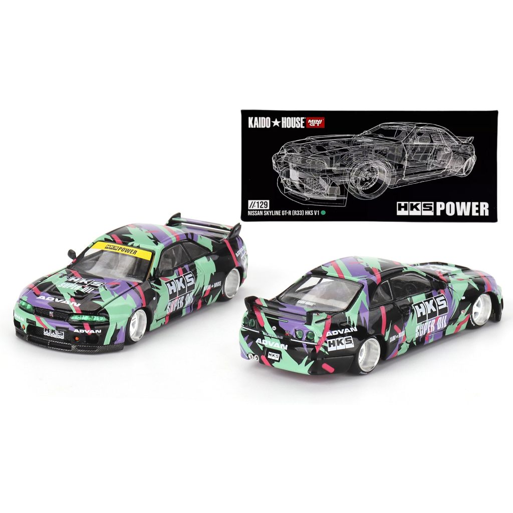 KHMG129 NISSAN SKYLINE GT-R R33 HKS V1 | Shopee Malaysia