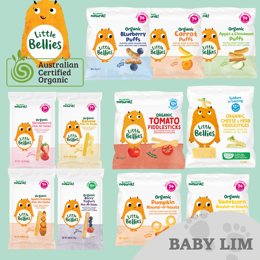 [New Packaging] Australia Little Bellies Baby Puffs Round-A-Bouts ...