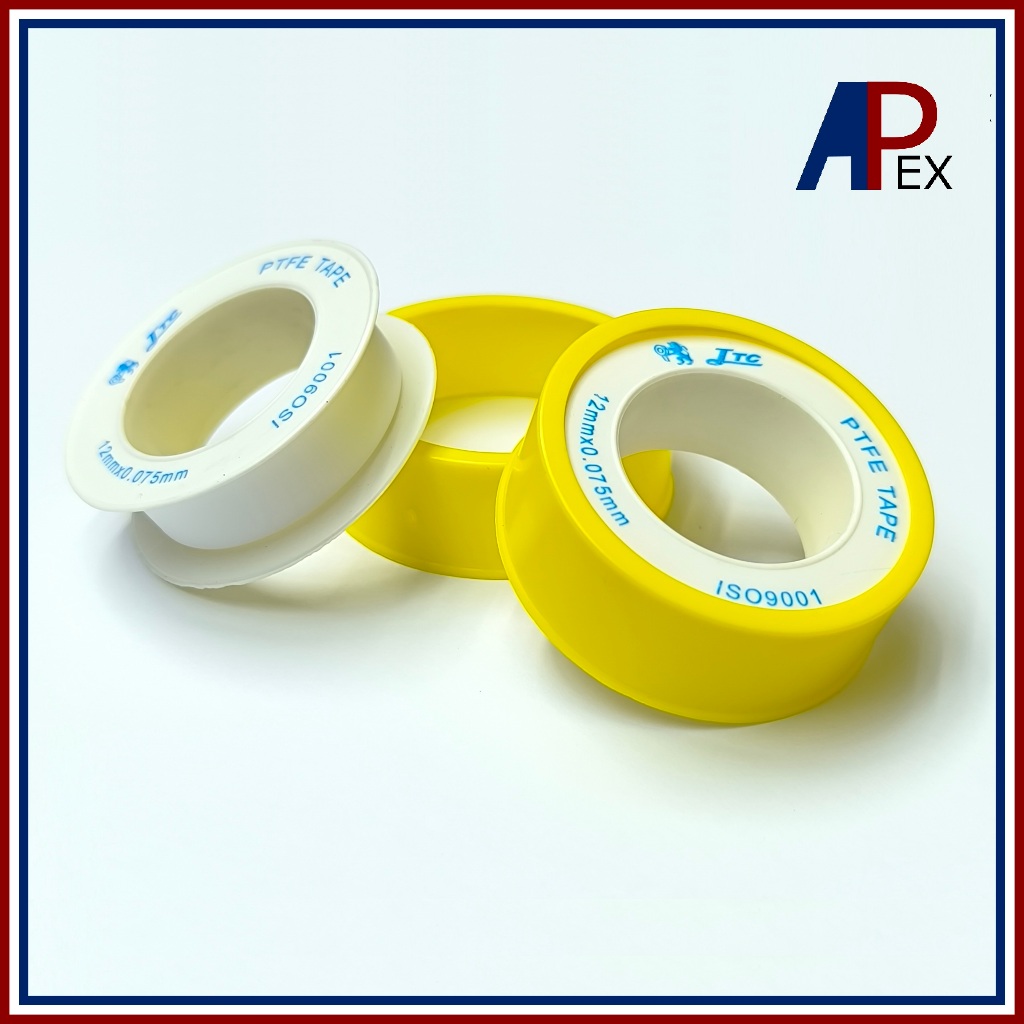 (1PC) JTC PTFE White Tape 12mm X 0.075mm ISO9001 Pita Paip Putih Air ...