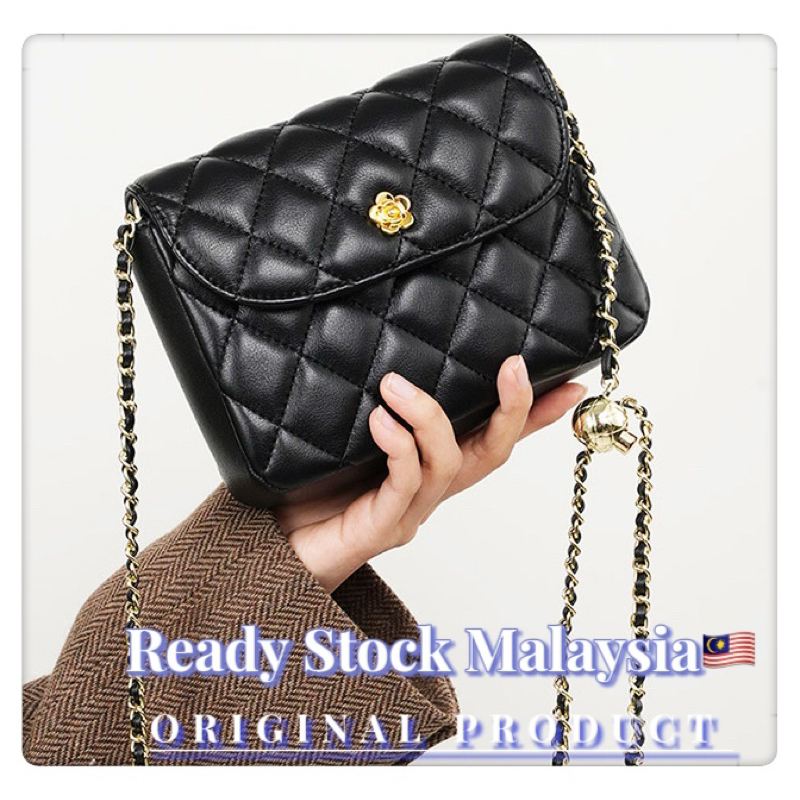 🇲🇾🔥READY STOCK MALAYSIA 🔥Pretty fit Original Woc Real Leather Handbag ...