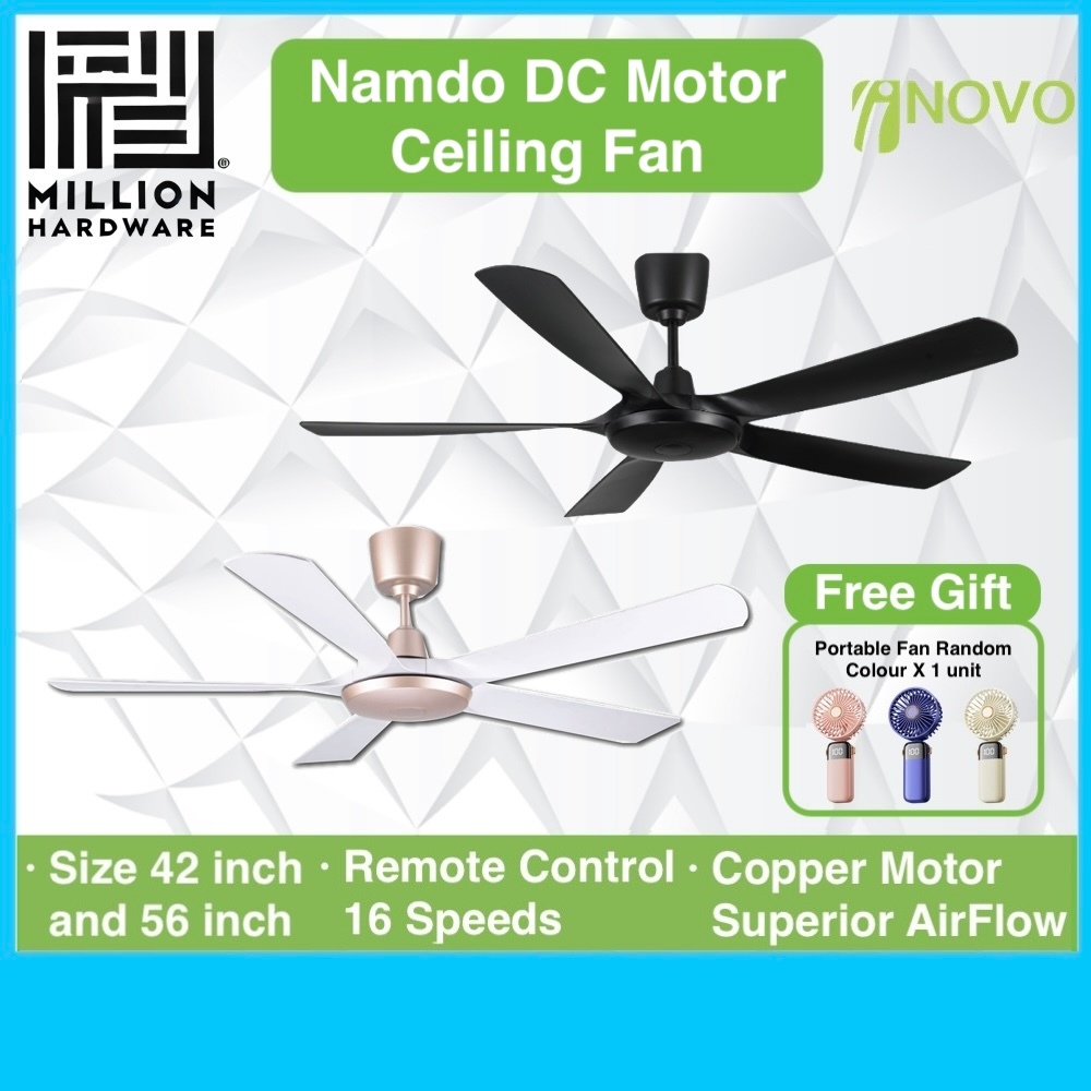 [FREE GIFT] Regair Inovo Namdo 42"/56" Ceiling Fan With Led Light ...