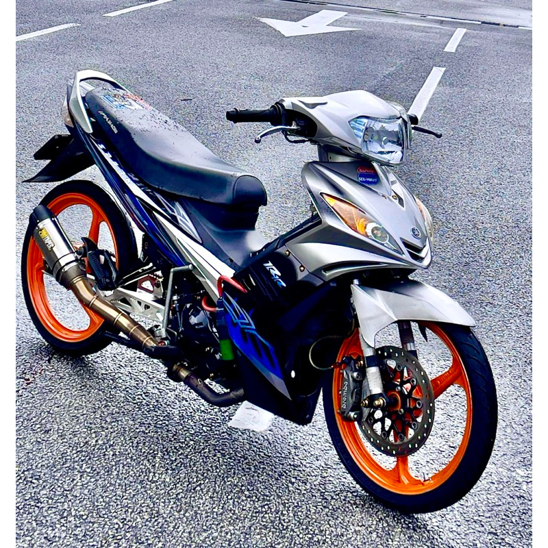 COVERSET LC V1 SPARK RX SILVER BLUE | Shopee Malaysia
