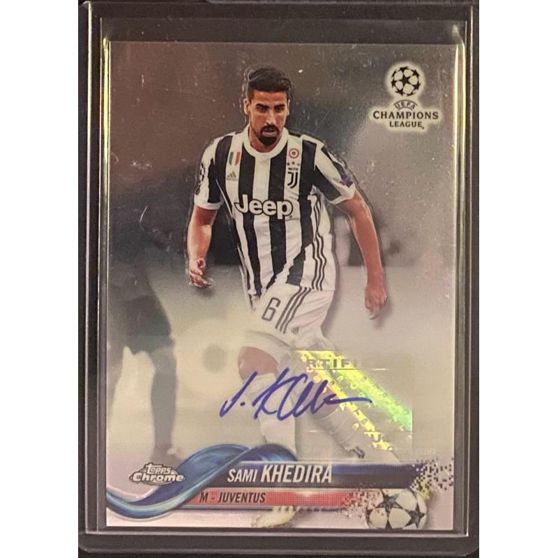 Topps Chrome UCL Sami Khedira Autograph | Shopee Malaysia