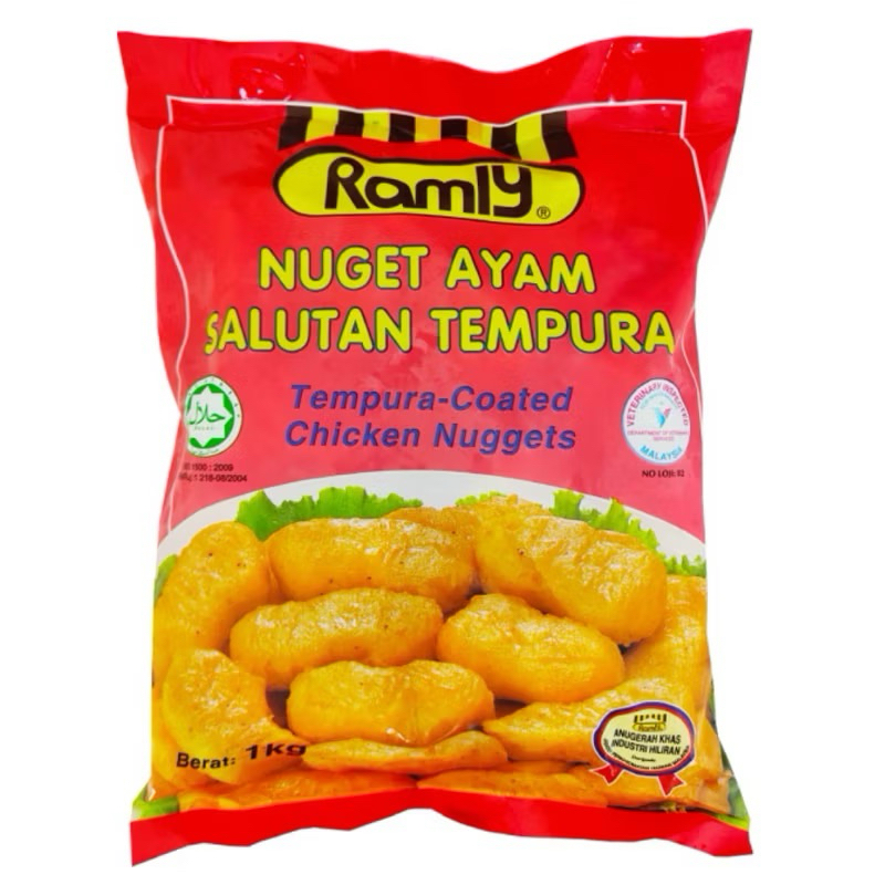 Ramly Chicken Nuggets Tempura/ Tempura Ayam Ramly (1kg) | Shopee Malaysia