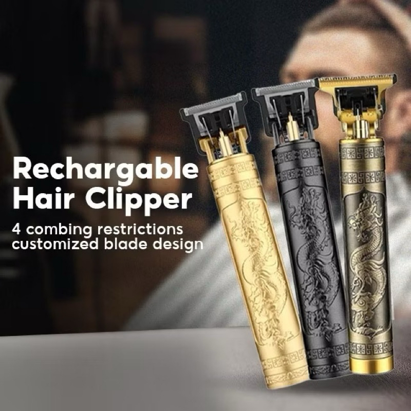 Hair Clipper Rechargeable Hair Trimmer Men Beard Cutting Machine Cutter ...