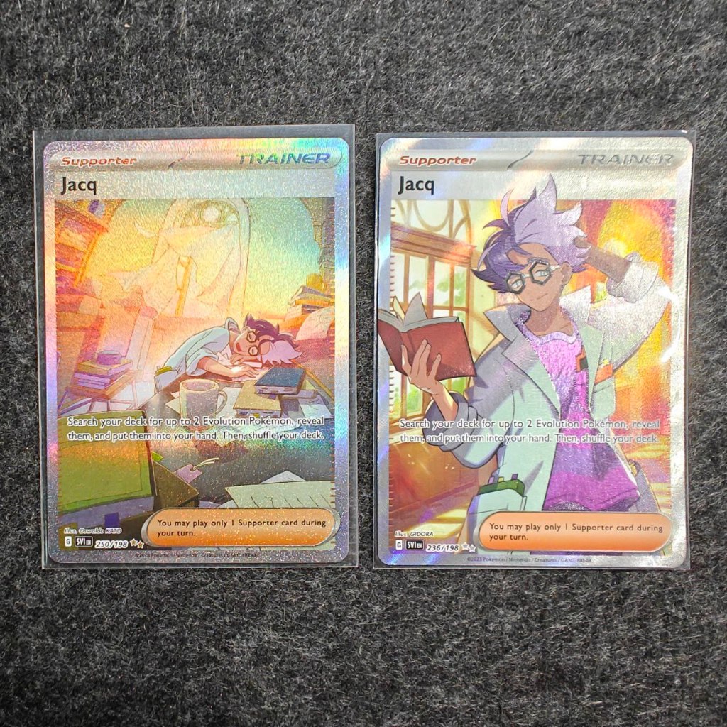 Pokemon TCG SV01 Baseset Jacq SIR FA Secret Rare | Shopee Malaysia