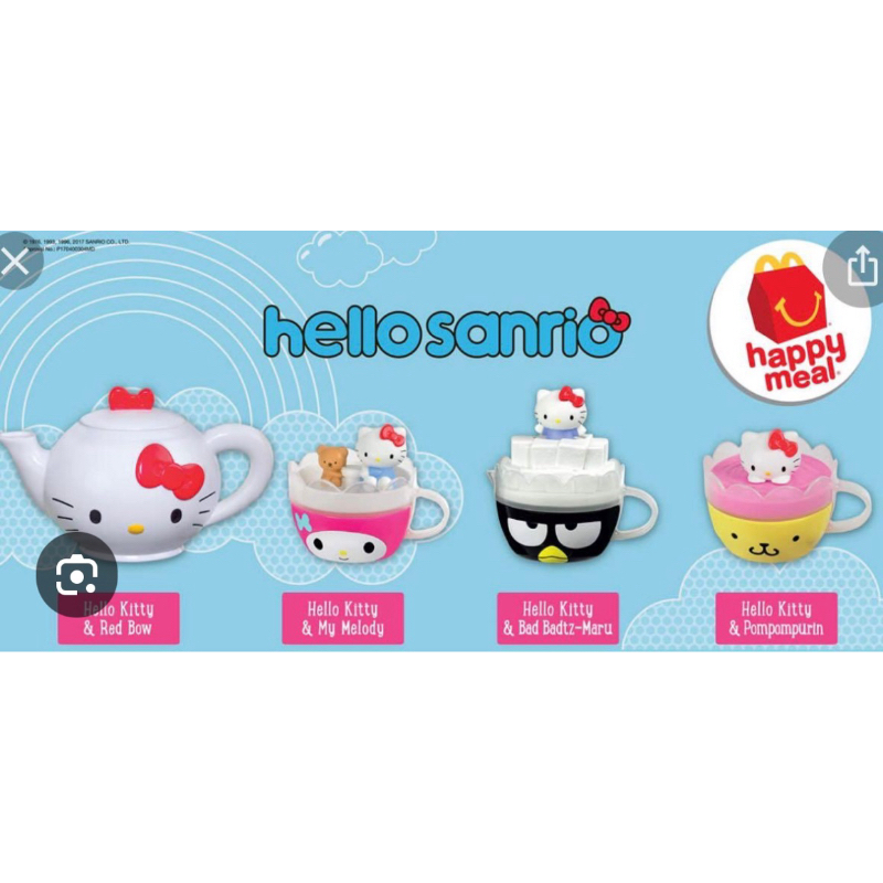 McD Hello Sanrio Tea Party | Shopee Malaysia