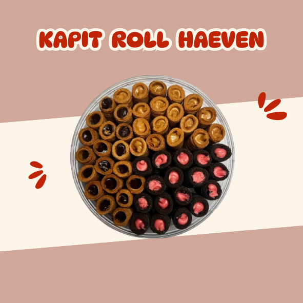 Kapit Rolls Heaven TRIO Snack Coklat Cookies Manis Kuih Traditional ...