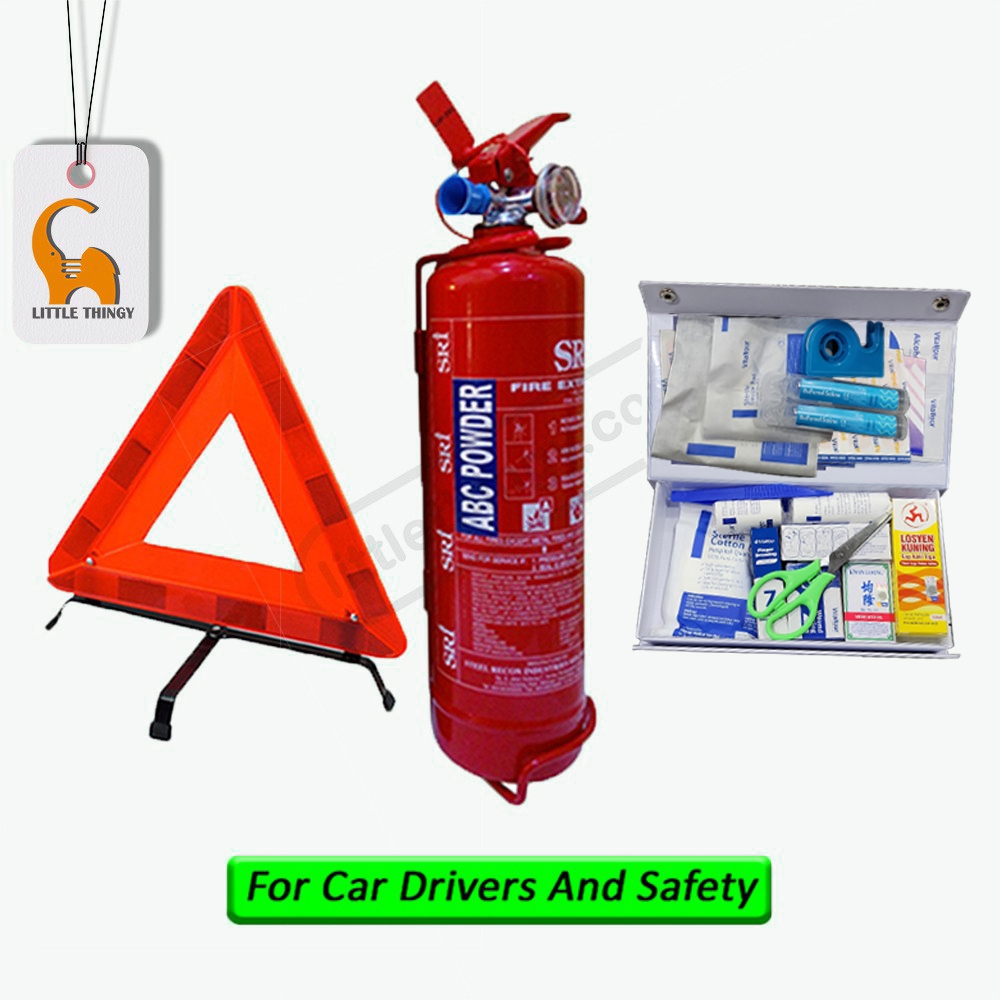 Grab Car 1Kg Fire Extinguisher SRI Puspakom First Aid Kit 6 Seaters ...