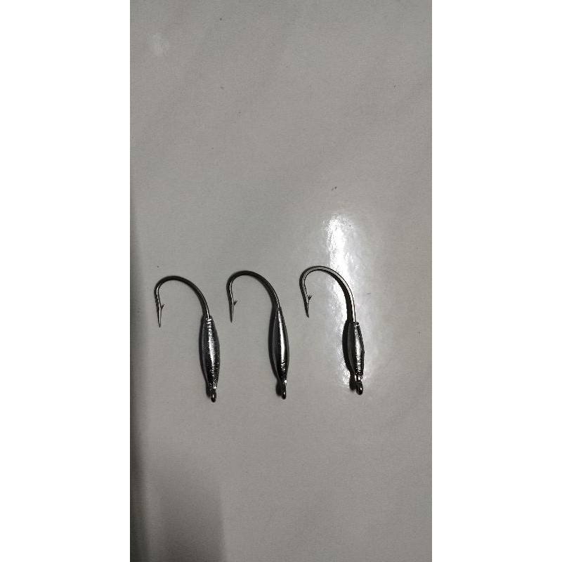 casting hook stainless steel with wire/Mata kail udang seret | Shopee ...