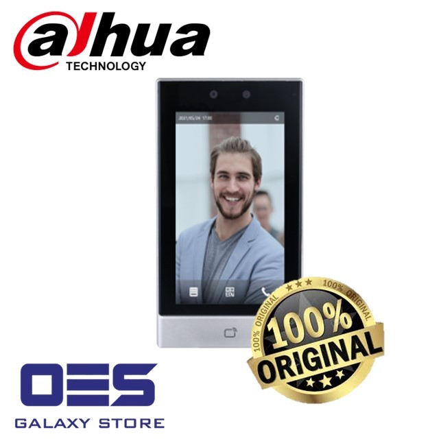 DAHUA ASI7213S-W Door Access 2MP 7" LCD Display Card, Password, QR Code ...