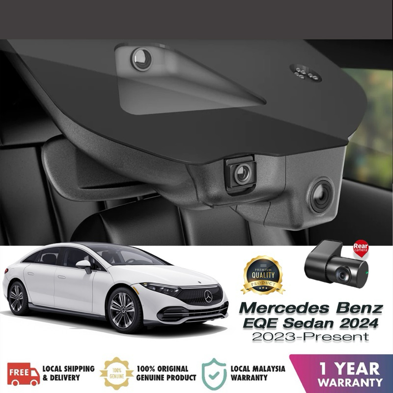 🔥4K UHD Premium Dash Cam🔥Mercedes-Benz EQA EQC EQE Wifi DashCam Front ...