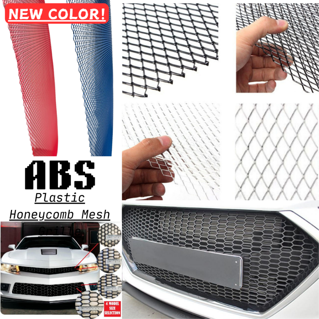 Universal ABS Honeycomb Mesh Grill Aluminum Myvi Bezza Axia Saga Iriz ...