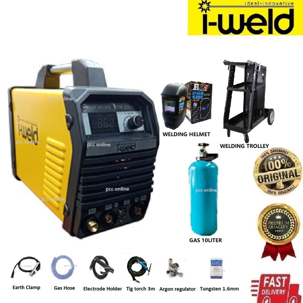 I-WELD GTAW-222CT PRO TIG WELDING MACHINE | Shopee Malaysia