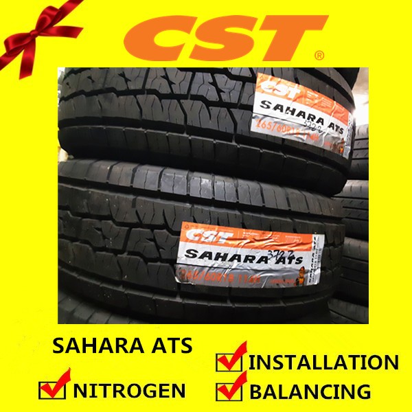 CST SAHARA ATS tyre tayar tire (with installation) 265/60R18 | Shopee ...