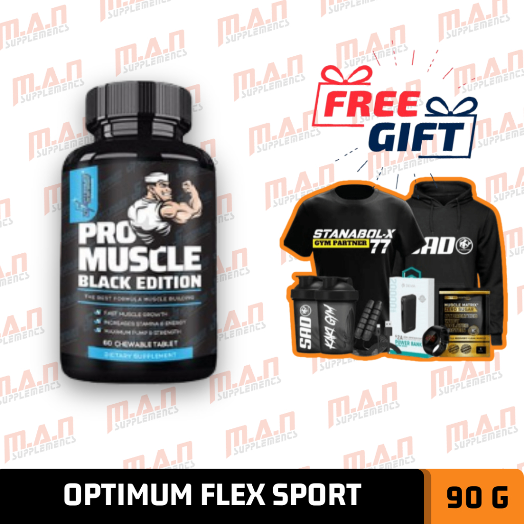 PRO MUSCLE EXTRA GH ( OPTIMUM FLEX SPORT ) + FREE GIFT | Shopee Malaysia