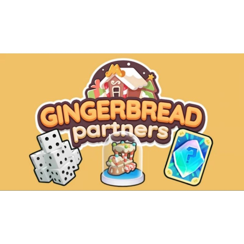MONOPOLY-GO EVENT GINGERBREAD PARTNER(15min GUARANTEED FINIsh) | Shopee ...