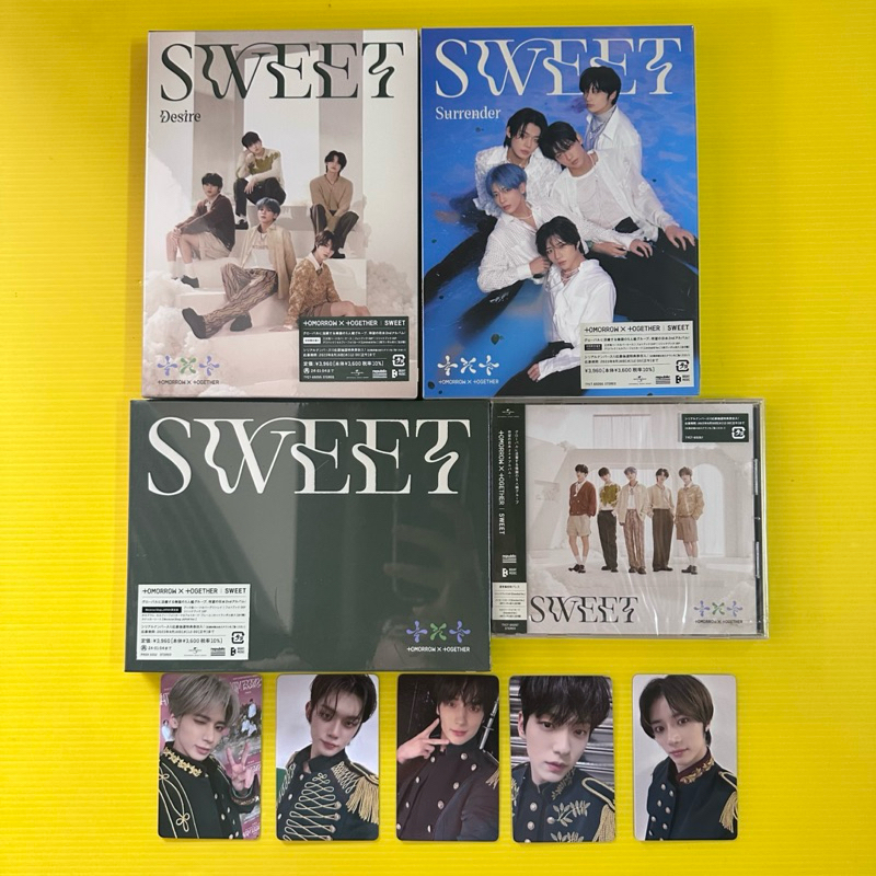 (Ready Stock) TXT Tomorrow X Together Japan 2nd Album - SWEET [A + B ...