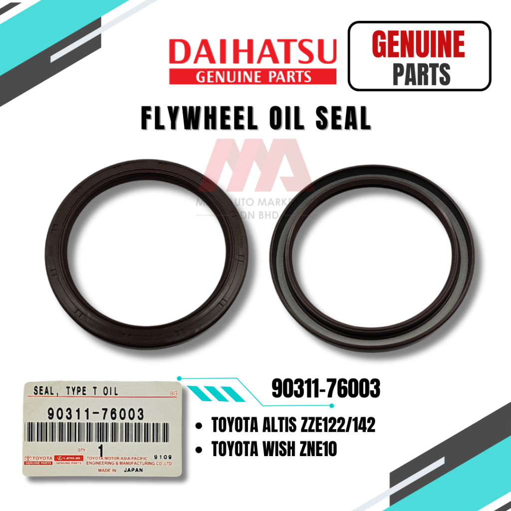 FLYWHEEL OIL SEAL TOYOTA ALTIS ZZE122/ZZE142 TOYOTA WISH ZNE10 (90311 ...