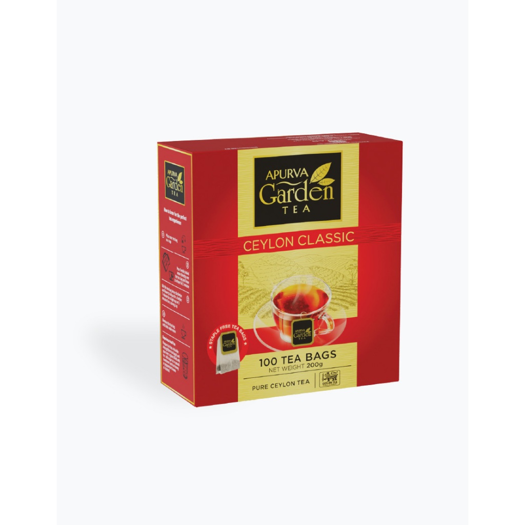 Apurva Garden CEYLON CLASSIC Tea (100 teabags) | Shopee Malaysia