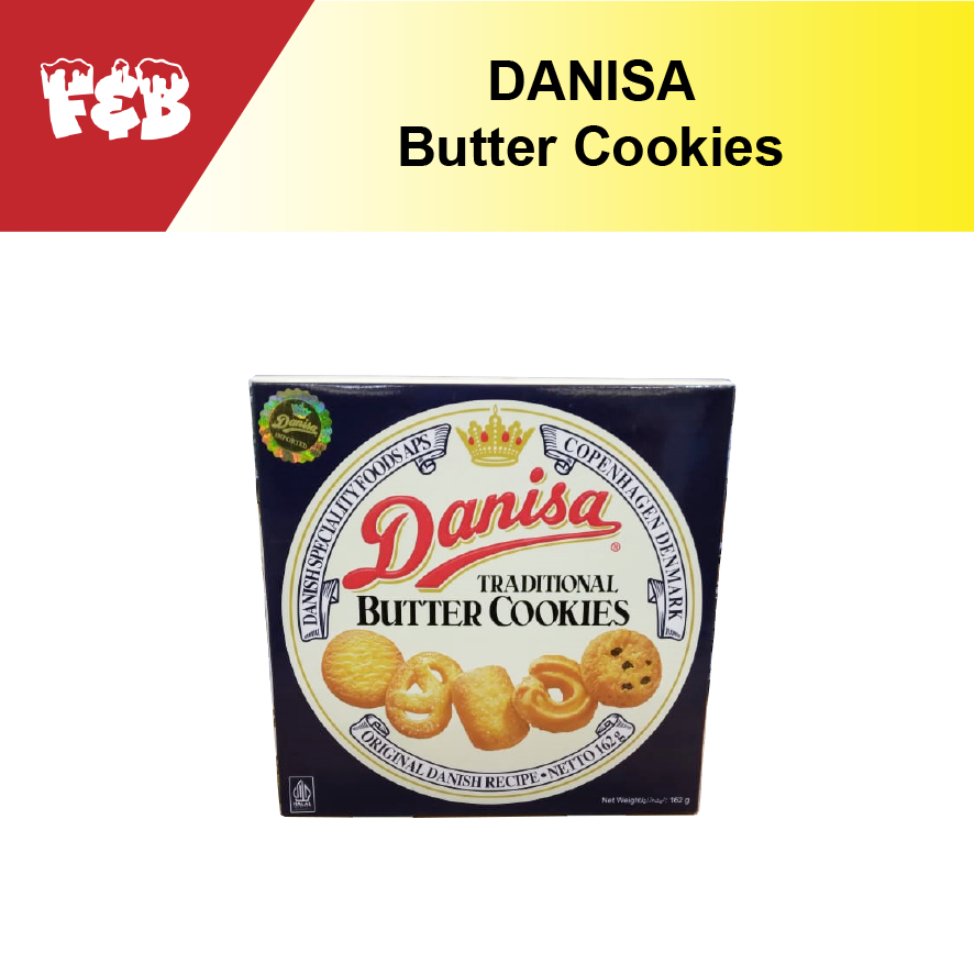Danisa Traditional Butter Cookies 162g | Shopee Malaysia