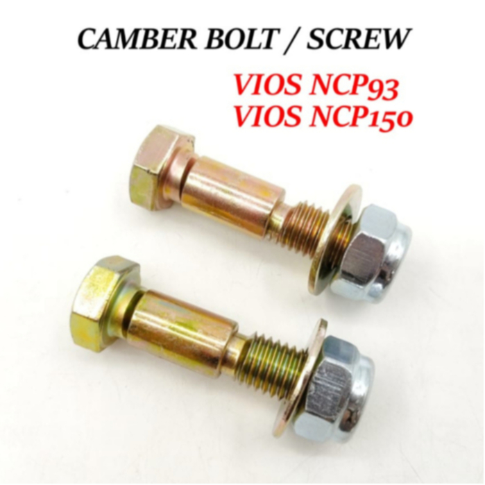 TOYOTA VIOS NCP93 / NCP150 08-18 FRONT ALIGNMENT BOLT / SCREW CAMBER ...