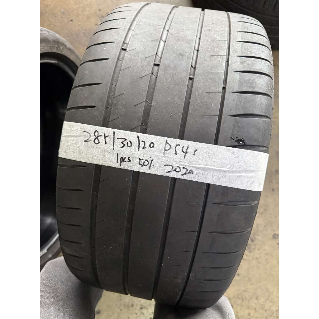 Used Tires 1pcs 285/30/20 Michelin Pilot Sport 4s (Year 2020) | Shopee ...