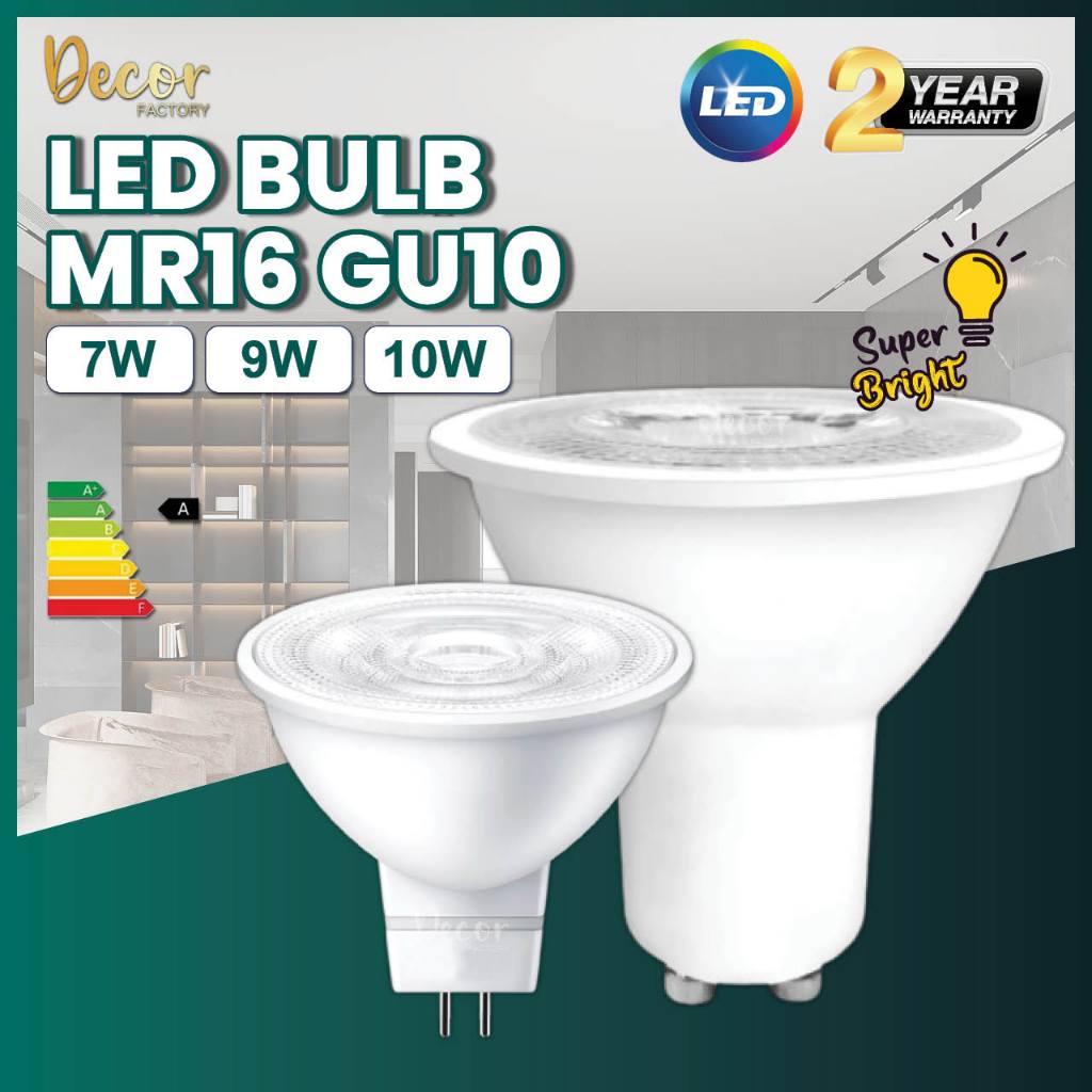 [2 Years Warranty] MR16 Led Bulb /GU10 Led Bulb 7W 9W 10W Spot Eyeball ...
