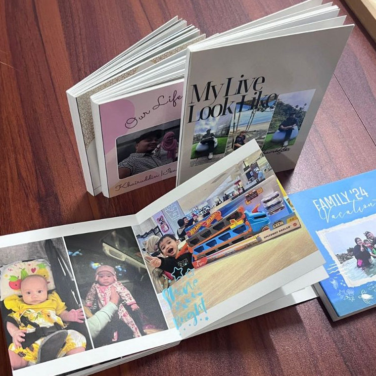 New Modern Photobook 6in x 6in & 8in x 6in [40 pages] hard cover, pages ...