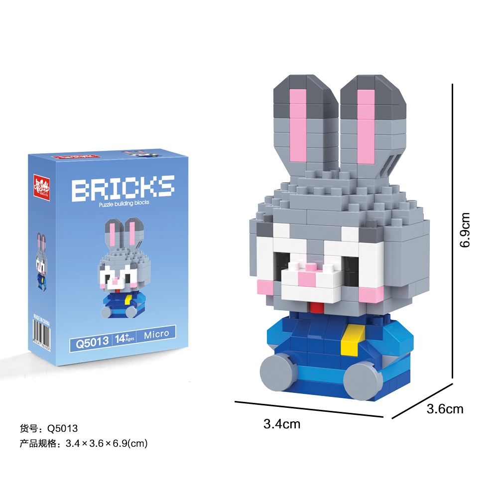 20 design cartoon brick 40 design cartoon Bricks nano Block Cute toys ...