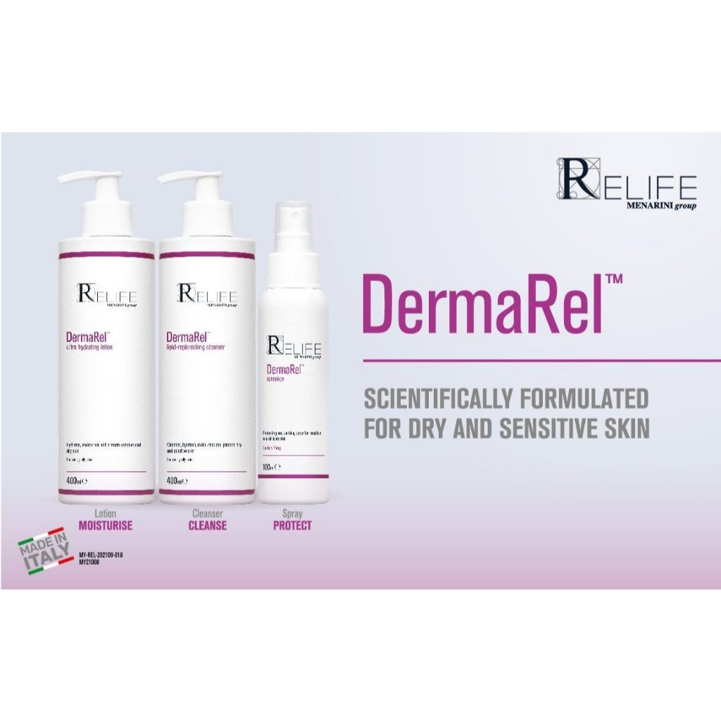 Relife DermaRel Lipid-Replenishing Cleanser 400mL / Ultra Hydrating ...