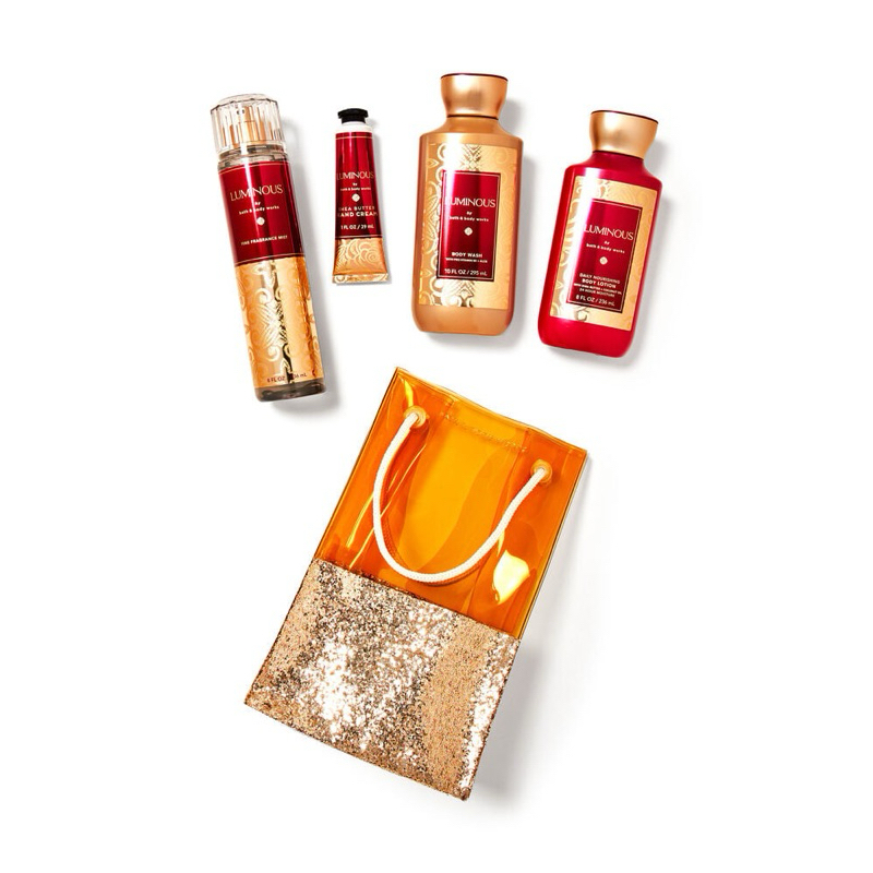 LUMINOUS FULL SIZE GIFT SET IN BAG 4in1 BY BATH & BODY WORKS | Shopee ...