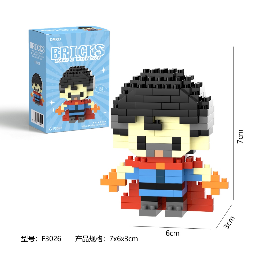 20 design cartoon brick 40 design cartoon Bricks nano Block Cute toys ...