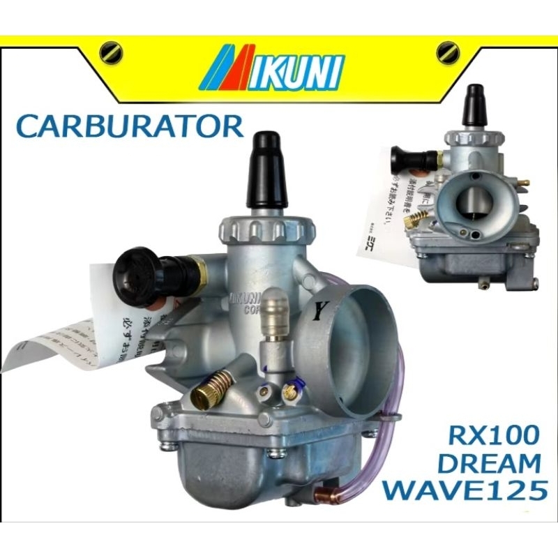 Mikuni Carburetor CARURATOR Carb KARB Yamaha Rx100 Rx 100 ORIGINAL ORI ...