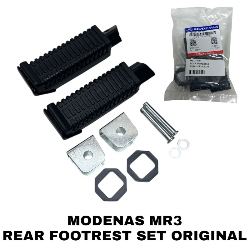 MODENAS MR3 REAR FOOTREST ORIGINAL SET | Shopee Malaysia