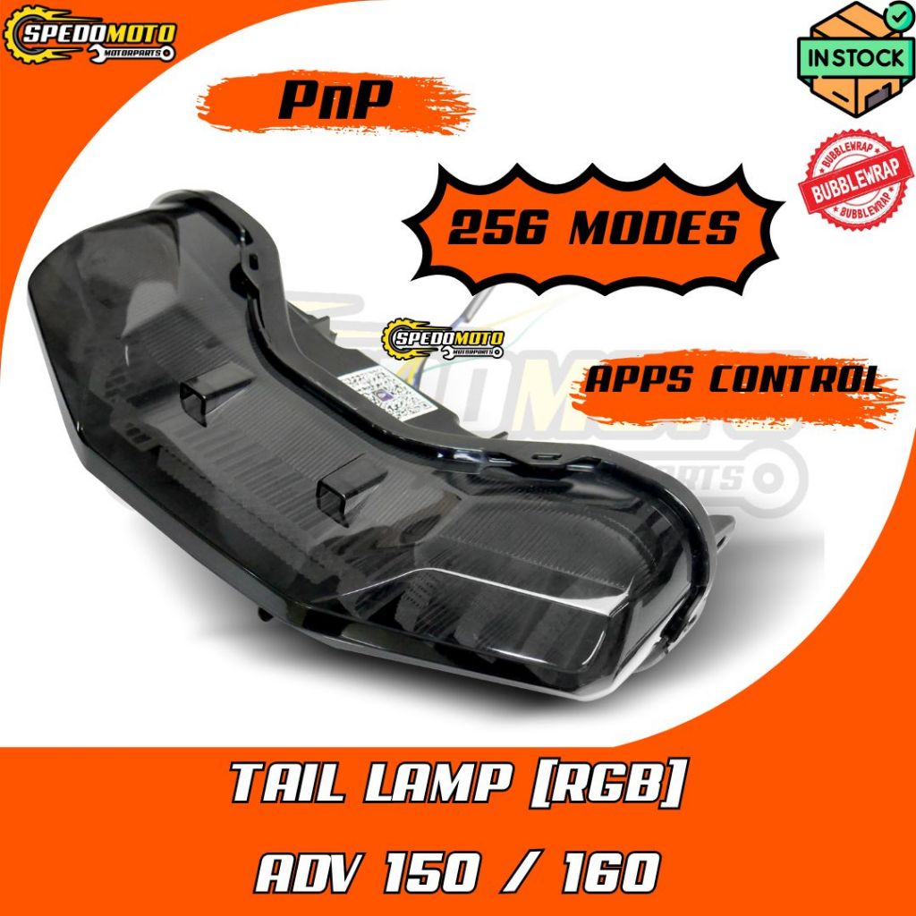 TAIL LAMP ASSY. [RGB] HONDA ADV 150 / 160 (W/SIGNAL INDICATOR) LAMPU ...