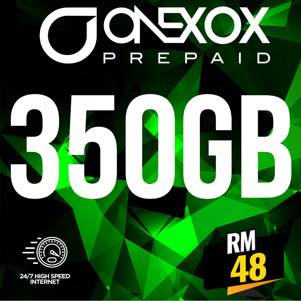 ONEXOX 5G New Prepaid 350GB | Shopee Malaysia